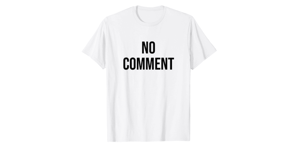 No Comment Official Website - Premium Clothing